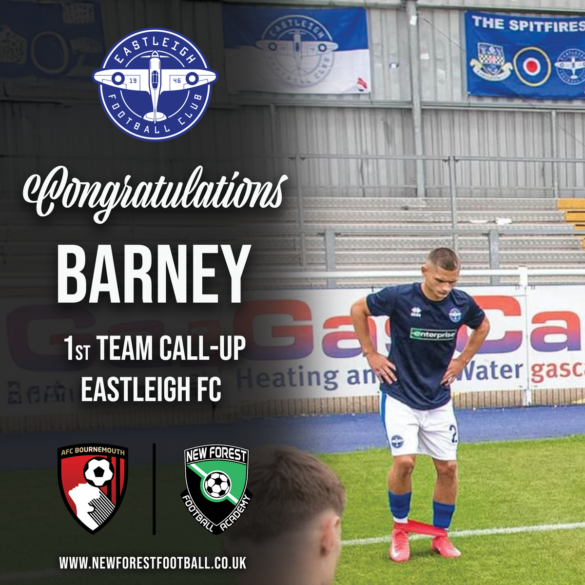 Congratulations Coach Barney 🌳 ️ – New Forest Football Academy