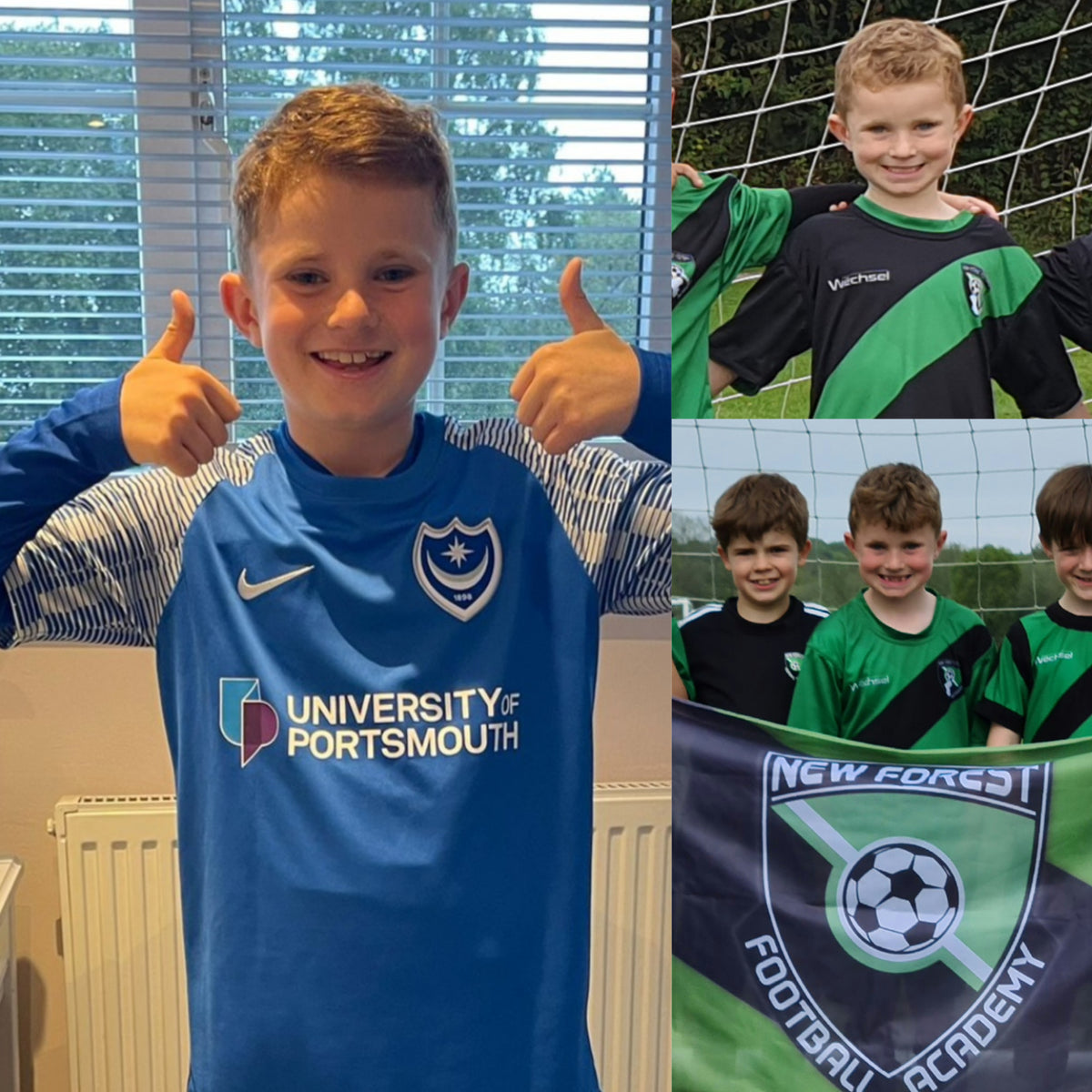 HARRY SIGNS FOR PORTSMOUTH ACADEMY – New Forest Football Academy