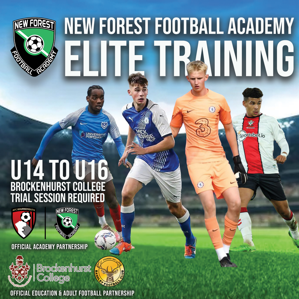 U13 TO U15 TALENT ID EVENING CONFIRMED – New Forest Football Academy