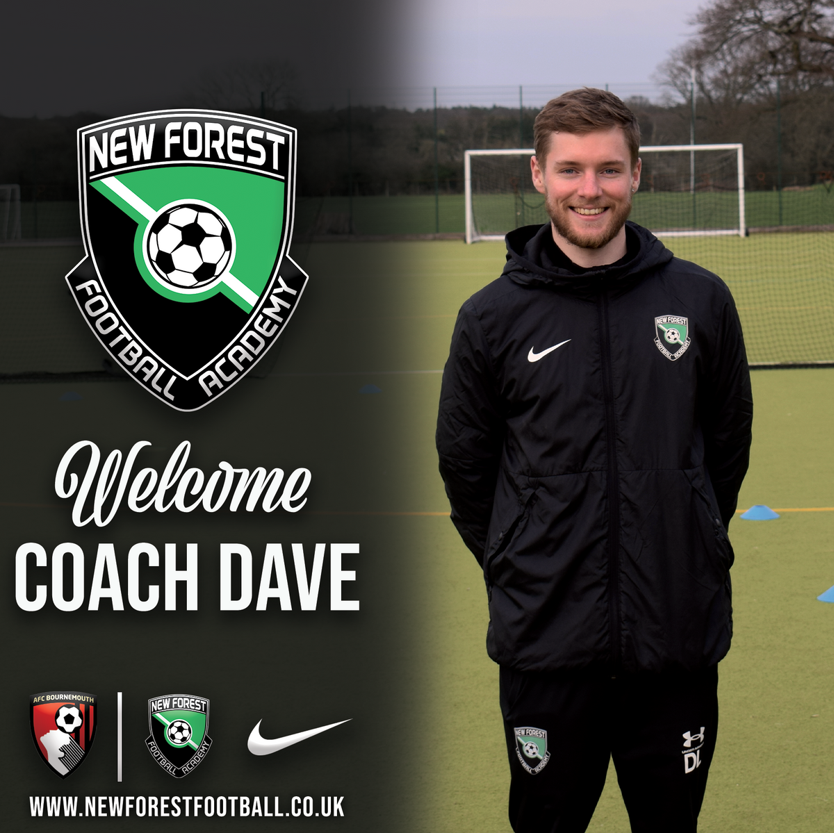 WELCOME COACH DAVE TO THE ACADEMY COACHING TEAM – New Forest Football ...